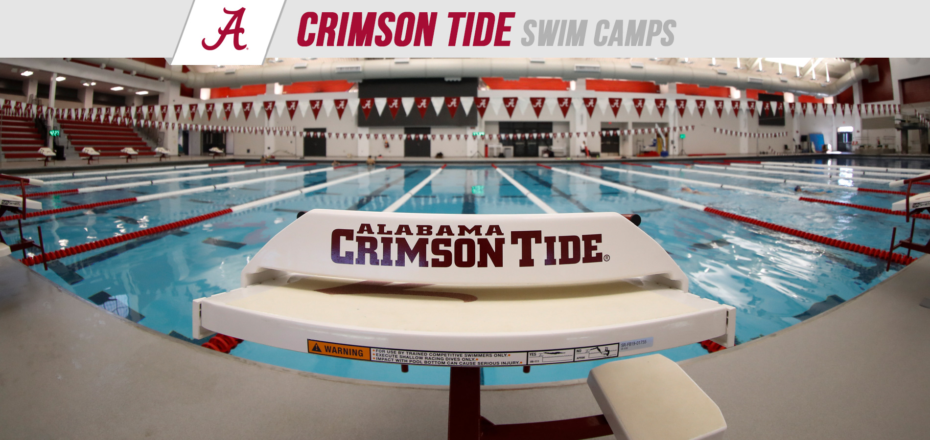 Crimson Tide Swim Camp | at University of Alabama | Tuscaloosa, AL